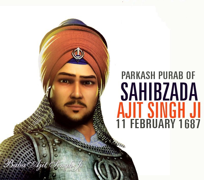 Sahibzada Ajit singh Birthday Wishes & Images in Punjabi - Punjabi ...